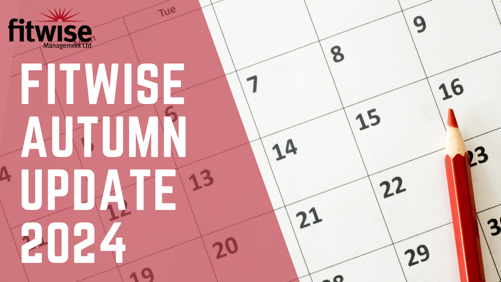 Fitwise Autumn Update 2024 - Fitwise